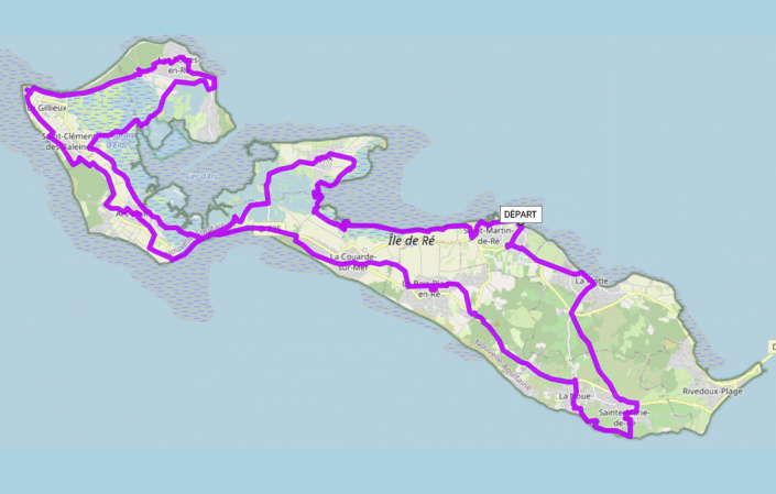 Tour de l'île à vélo | Île de Ré | Cycland.fr
